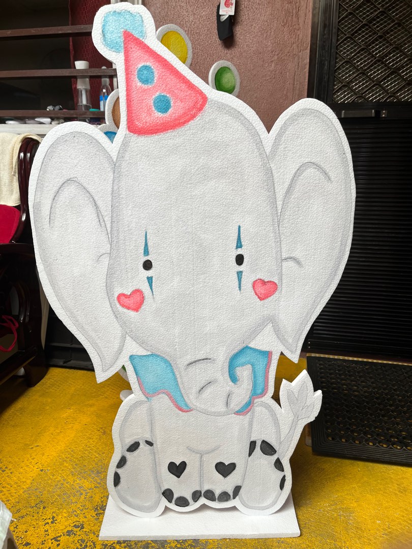 Styrofoam Standee - Circus theme, Hobbies & Toys, Stationary & Craft ...