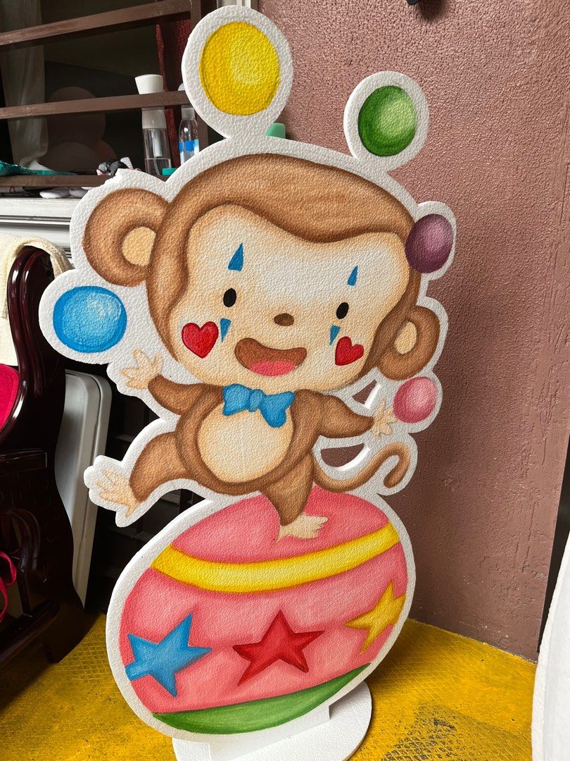 Styrofoam Standee - Circus theme, Hobbies & Toys, Stationary & Craft ...