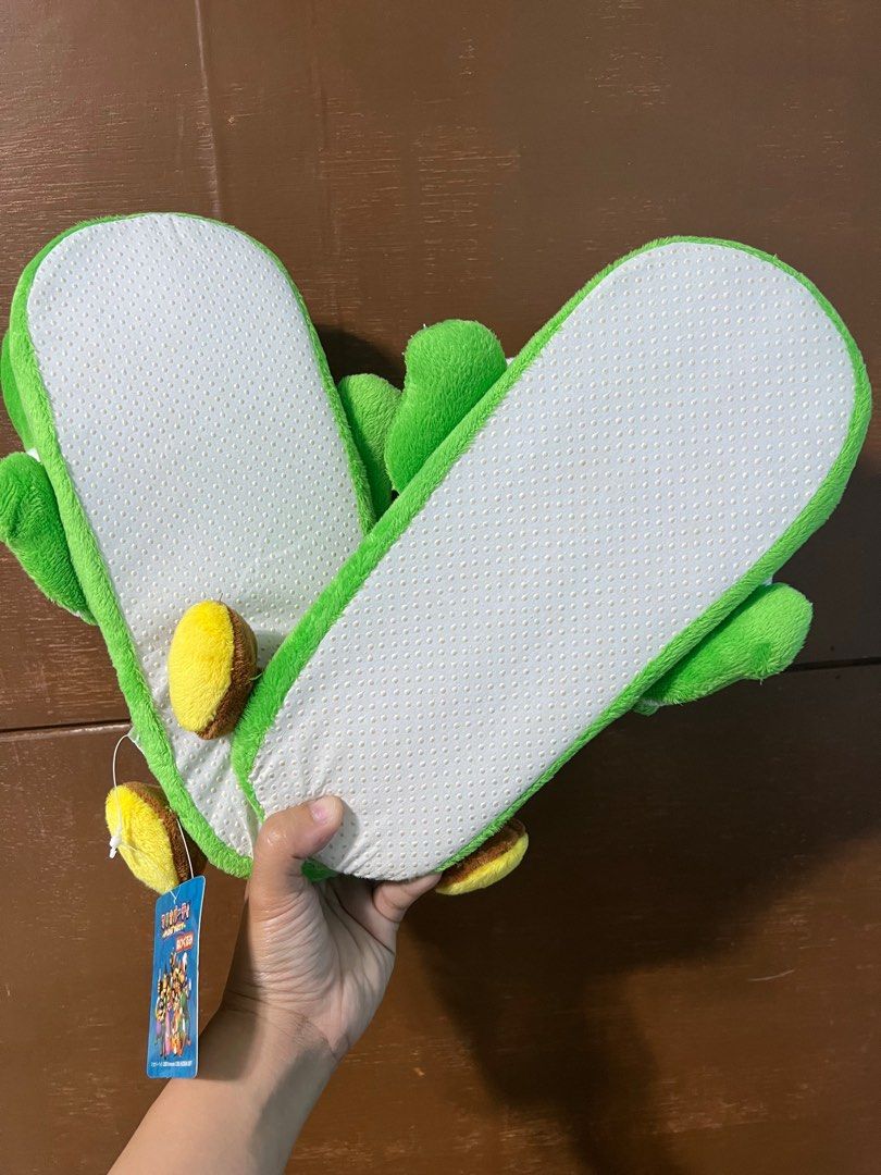 SUPER MARIO- YOSHI SLIPPER, Hobbies & Toys, Toys & Games on Carousell