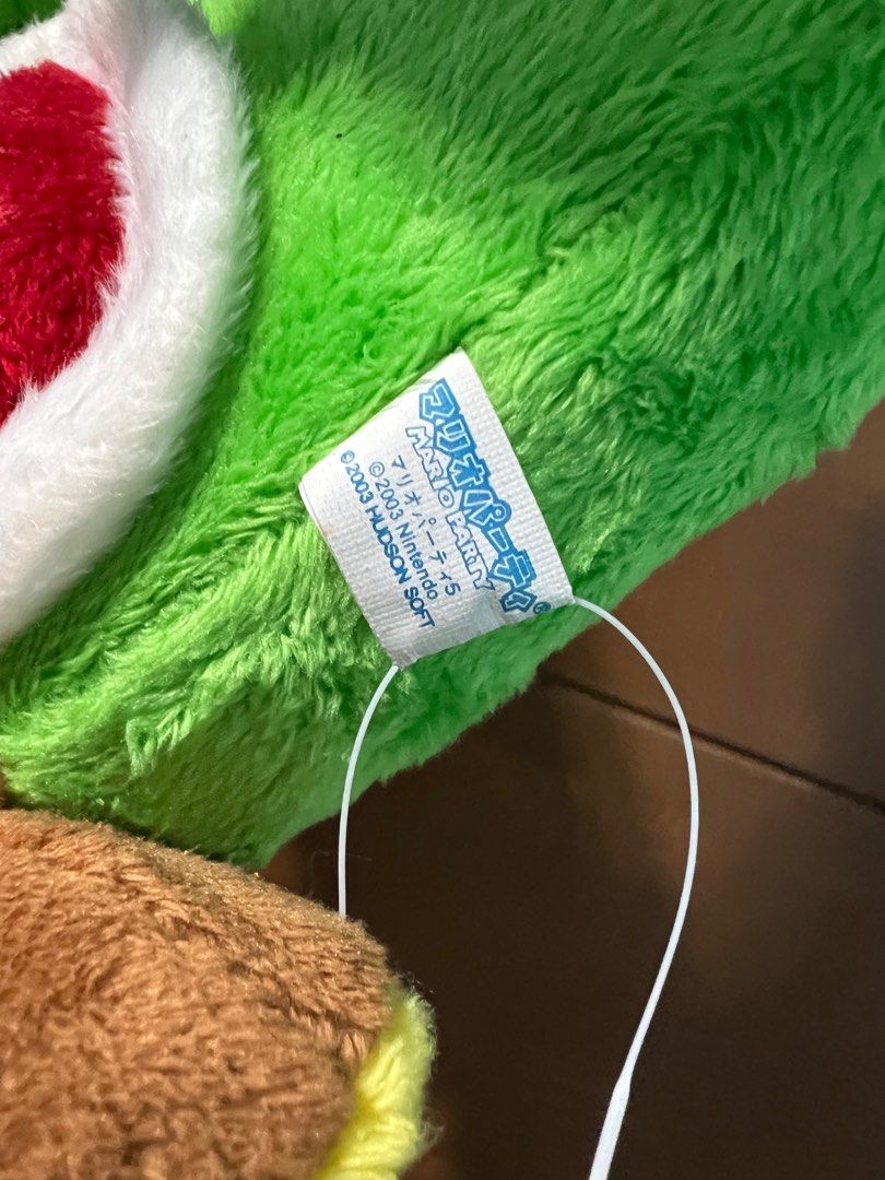 SUPER MARIO- YOSHI SLIPPER, Hobbies & Toys, Toys & Games on Carousell