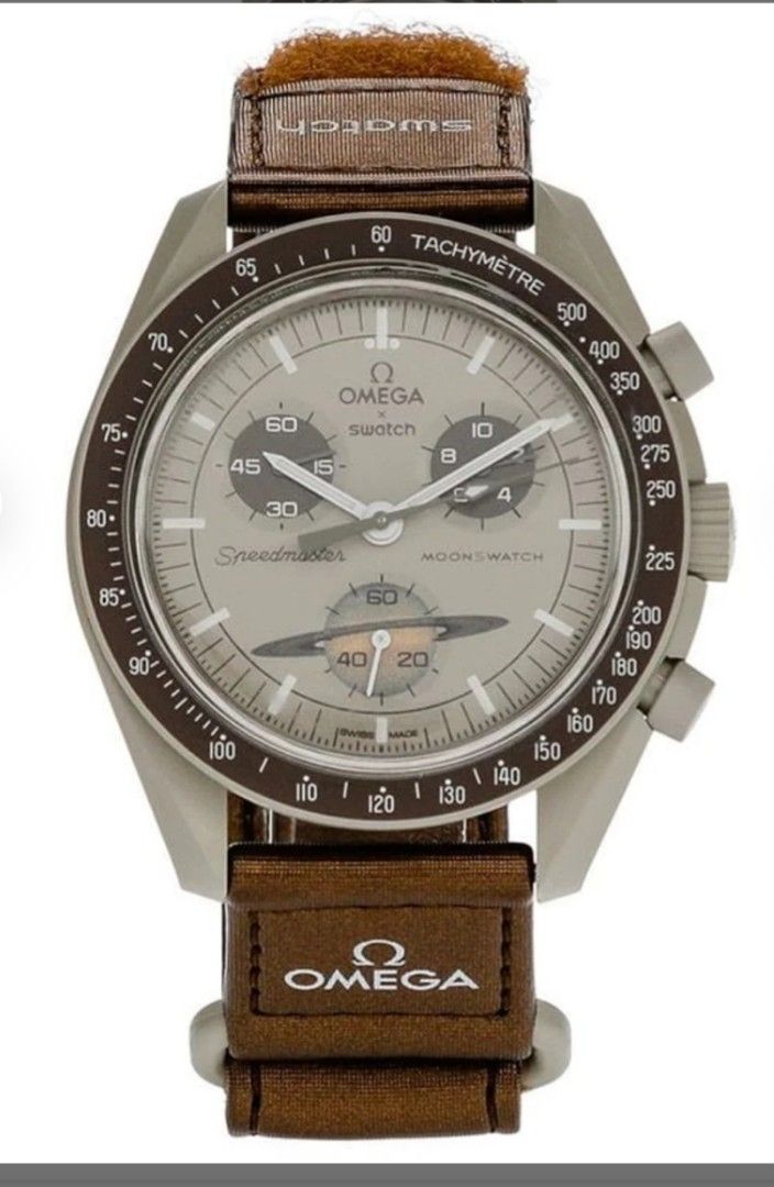 Swatch Omega (Moonwatch & Saturn), Luxury, Watches on Carousell