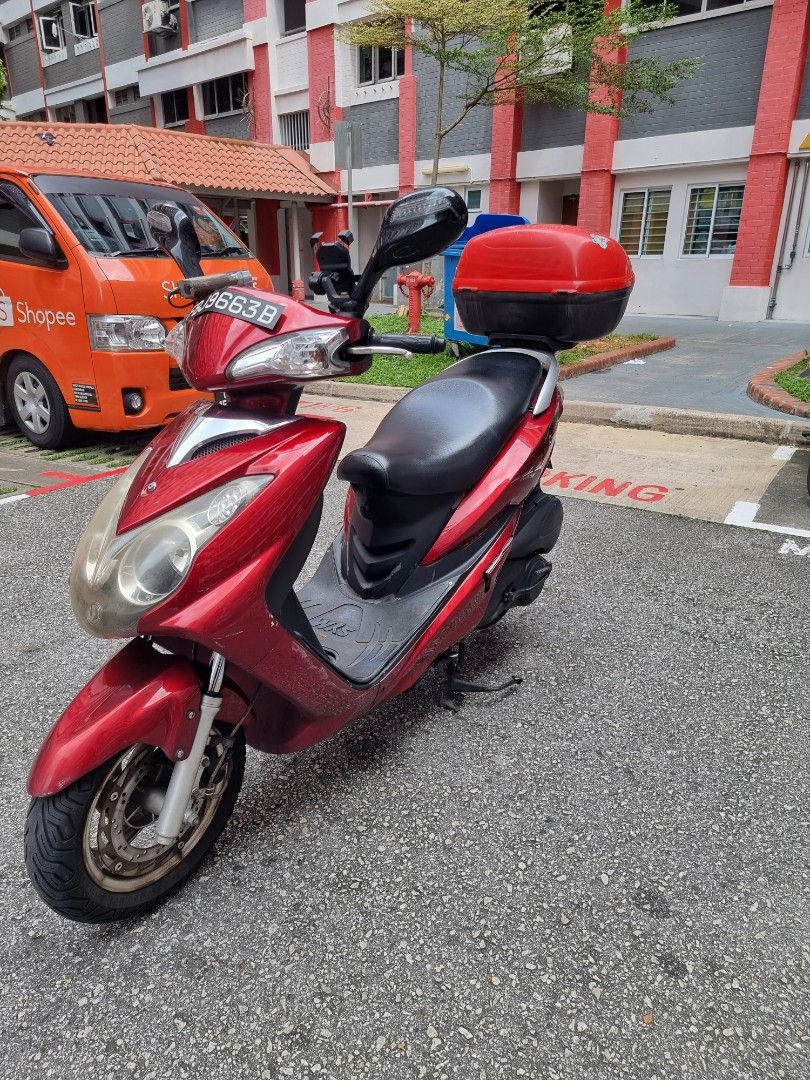 SYM Excel 2, Motorcycles, Motorcycles for Sale, Class 2B on Carousell