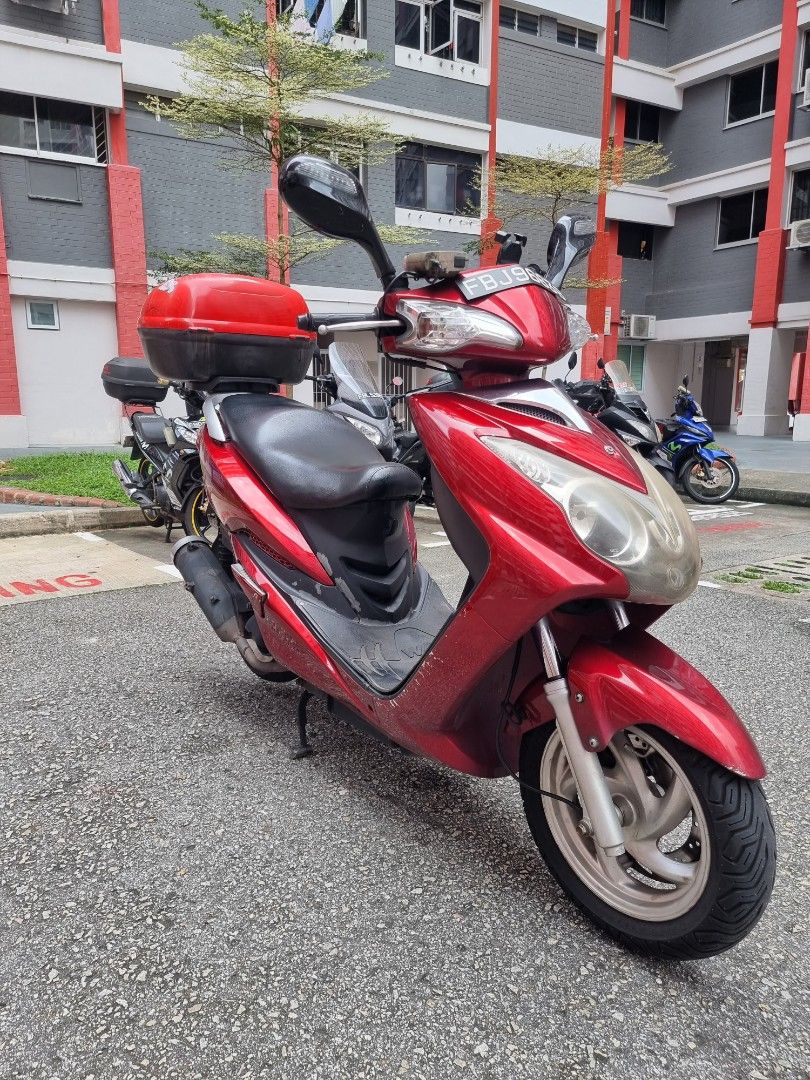 SYM Excel 2, Motorcycles, Motorcycles for Sale, Class 2B on Carousell