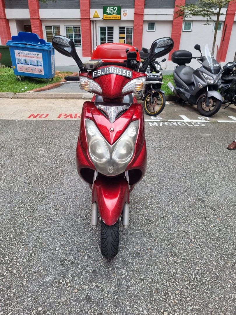 SYM Excel 2, Motorcycles, Motorcycles for Sale, Class 2B on Carousell