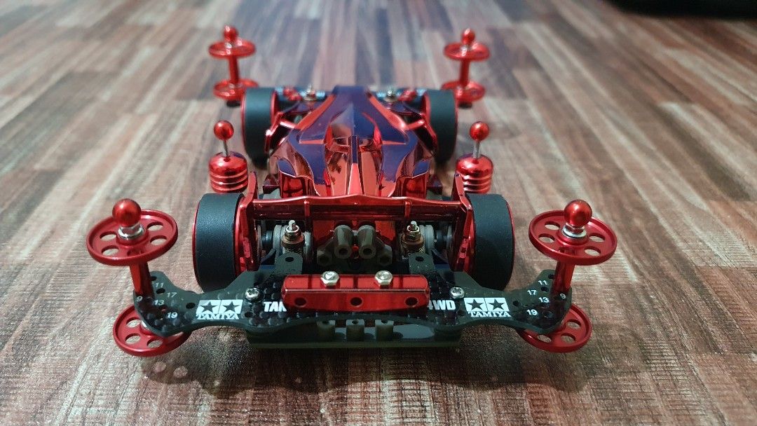 Tamiya Mini 4wd Red Special, Hobbies & Toys, Toys & Games on Carousell