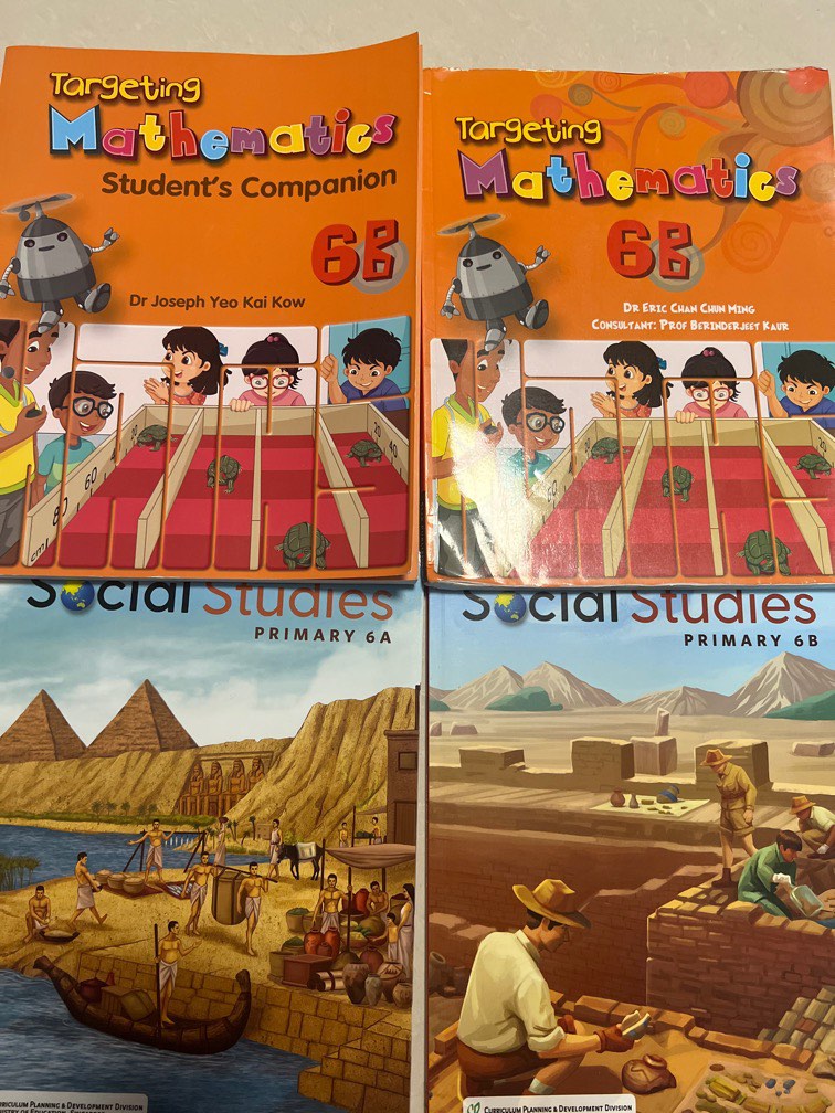 Targeting Mathematics 6A 6B, Social Studies 6A 6B, Hobbies & Toys ...
