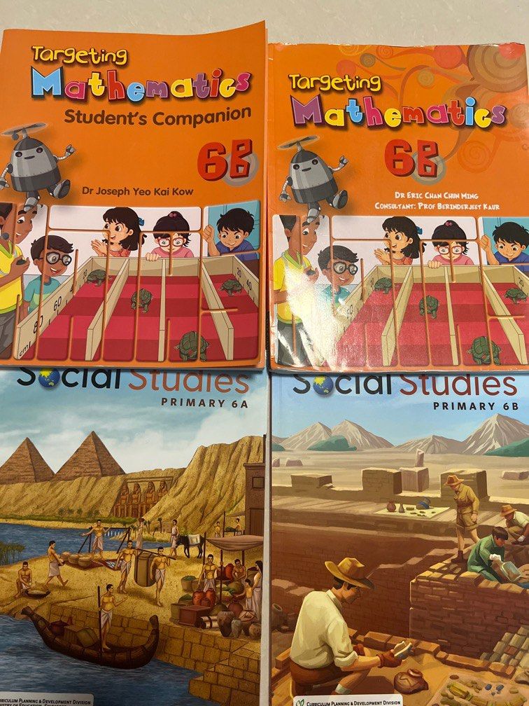 Targeting Mathematics 6A 6B, Social Studies 6A 6B, Hobbies & Toys ...