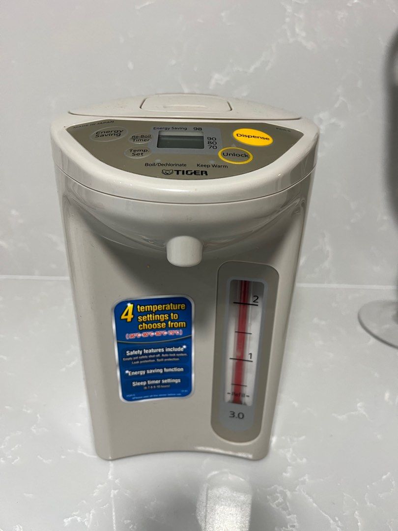 Tiger 3L air pot hot water/ thermal dispenser, TV & Home Appliances ...