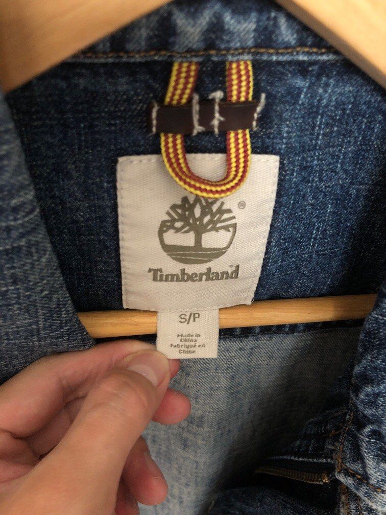 Timberland Denim Jacket, Men's Fashion, Coats, Jackets and Outerwear on ...