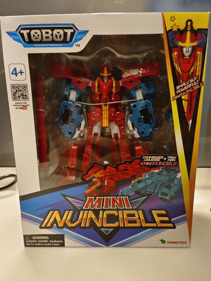 Tobot Mini Invincible, Hobbies & Toys, Toys & Games on Carousell