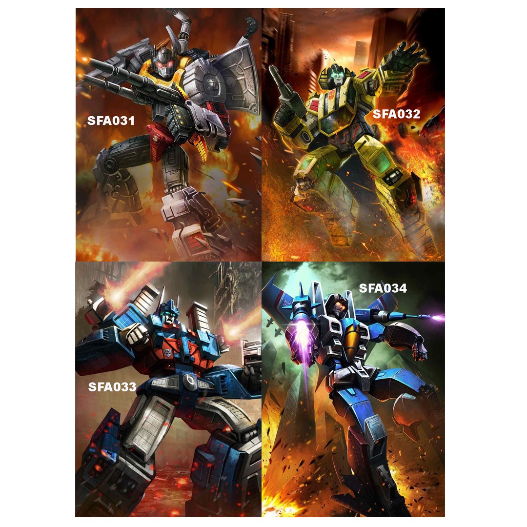 TRANSFORMERS CHARACTER POSTERS PART 1, Hobbies & Toys, Memorabilia ...