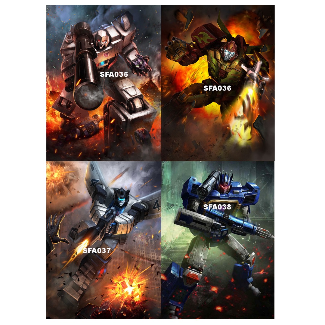 TRANSFORMERS CHARACTER POSTERS PART 2, Hobbies & Toys, Memorabilia ...