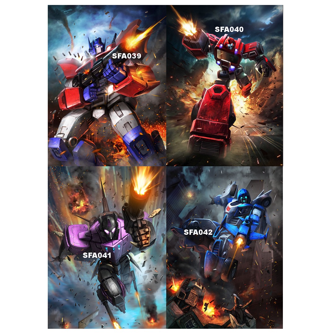 TRANSFORMERS CHARACTER POSTERS PART 3, Hobbies & Toys, Memorabilia ...