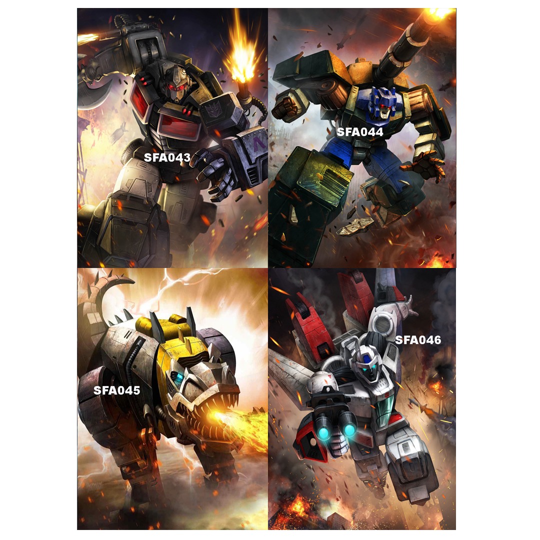TRANSFORMERS CHARACTER POSTERS PART 4, Hobbies & Toys, Memorabilia ...