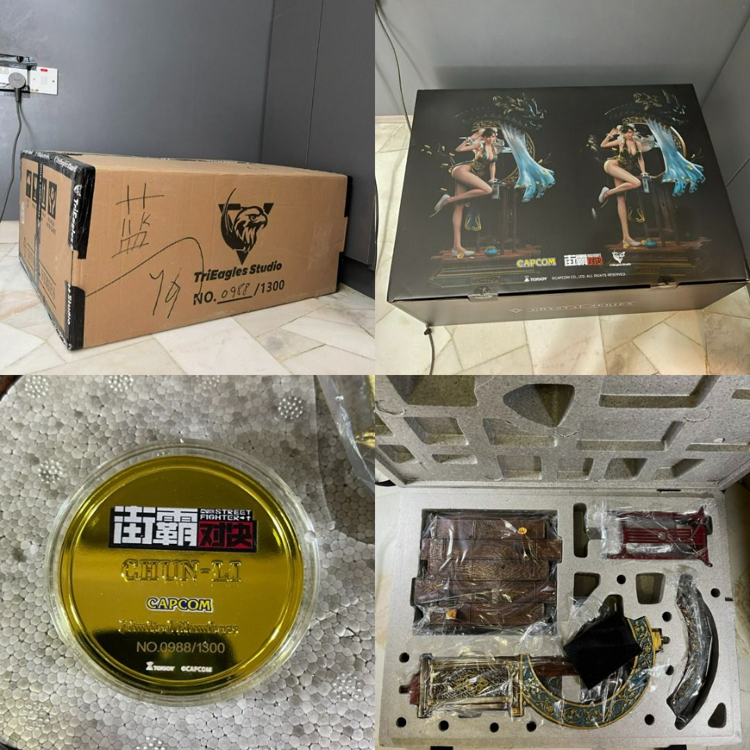 Trieagle Studio - Street Fighters Chun Li, Hobbies & Toys, Toys & Games ...