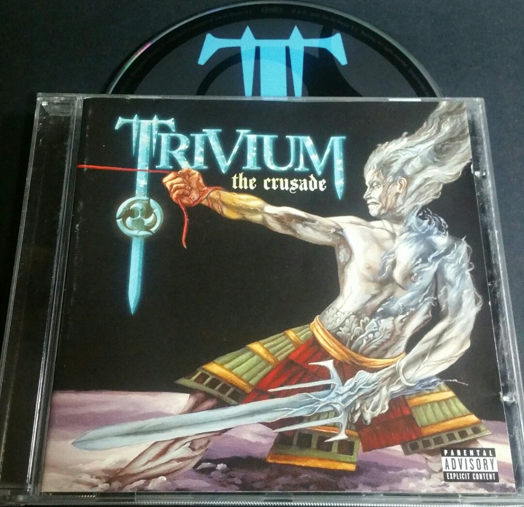 Trivium (The crusade) cd metal, Hobbies & Toys, Music & Media, CDs ...