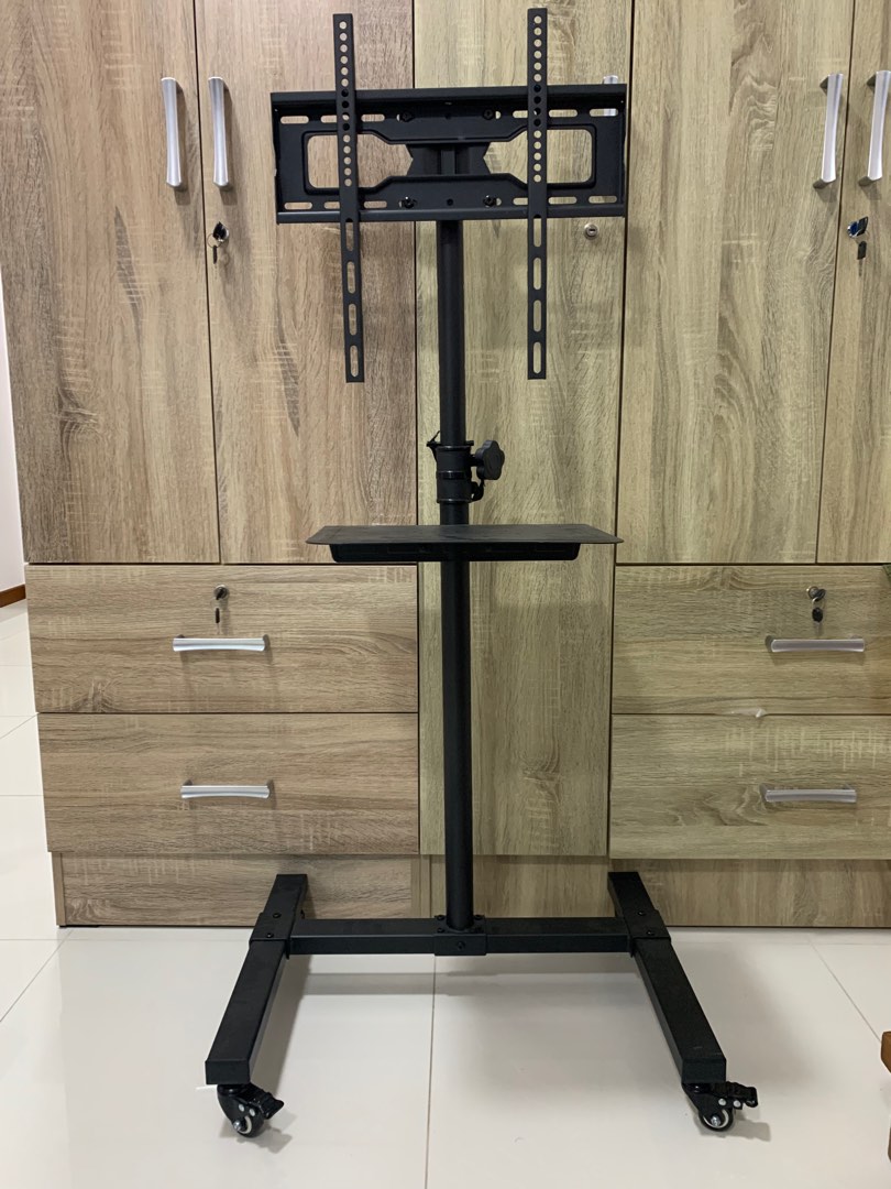 TV Stand With Wheels Adjustable Height with swivel, TV & Home ...