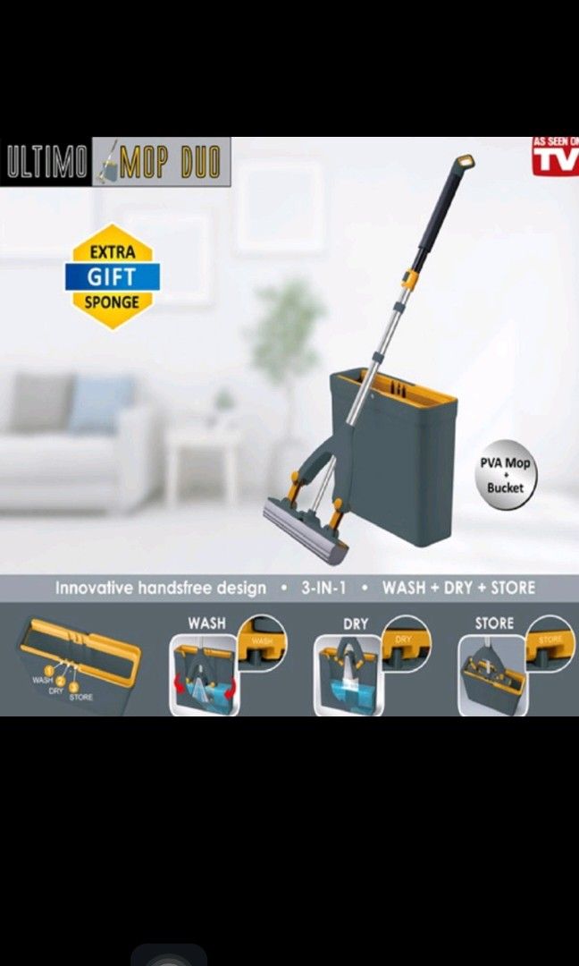 ULTIMO MOP DUO, TV & Home Appliances, Other Home Appliances on Carousell