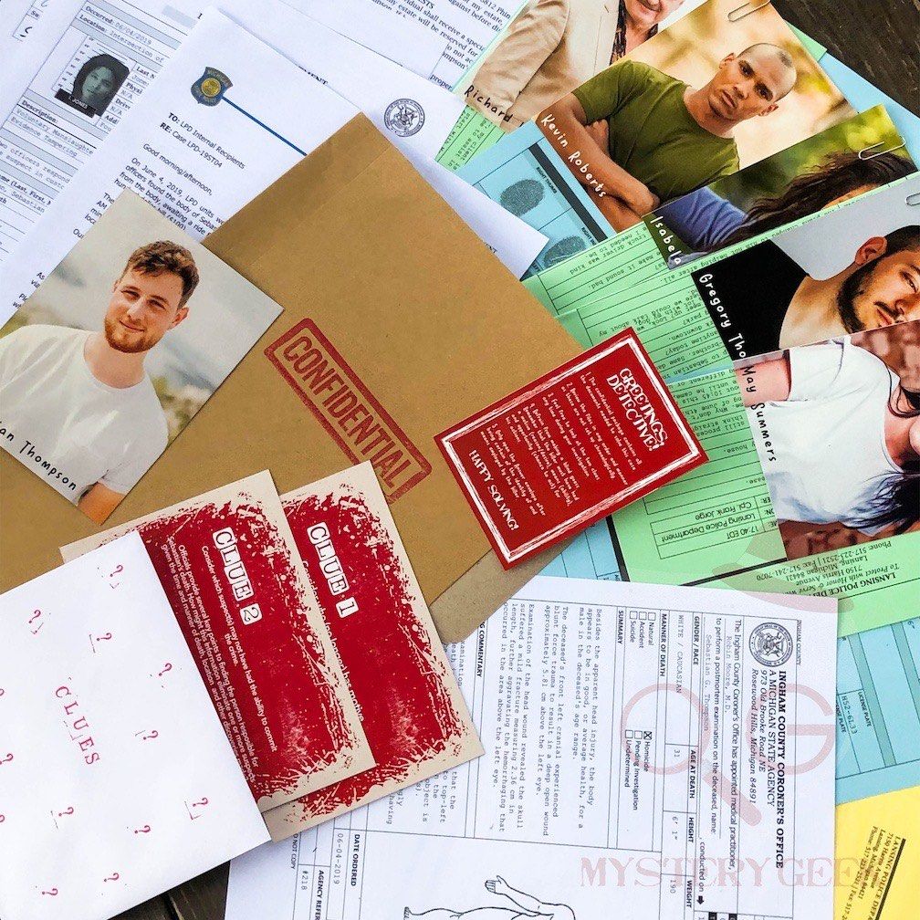 Unsolved Mystery Case File - Solving Kit Detective Files Friends Family ...