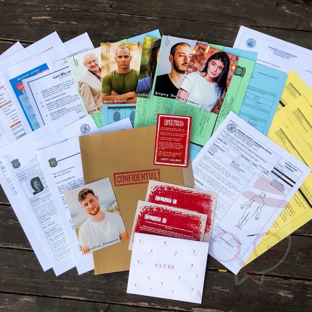 Unsolved Mystery Case File - Solving Kit Detective Files Friends Family ...