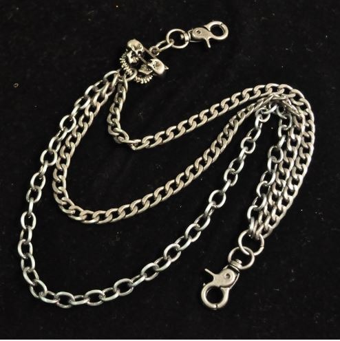 USA Metal Retro Davidson Biker Waist Belt Chain Rock Motorcycle Punk ...