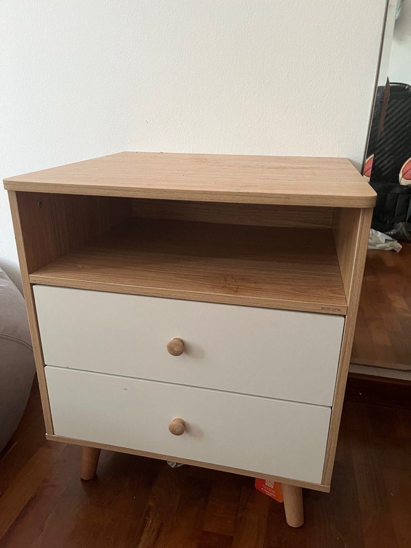 Very Nice Bedside Table Japanese Style, Furniture & Home Living ...