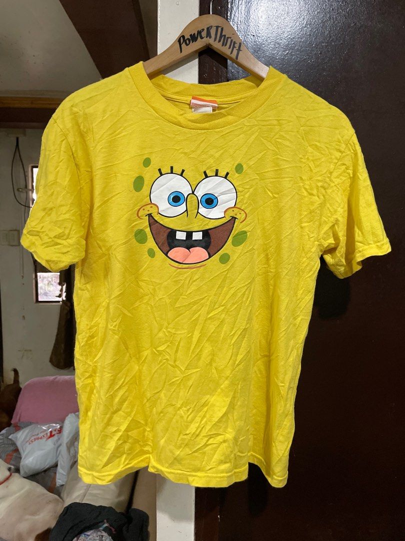 Vintage 2003 Nickelodeon Spongebob Shirt, Men's Fashion, Tops & Sets ...
