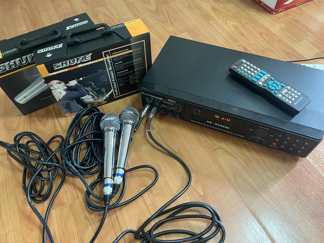 Vintage Karaoke recording set, TV & Home Appliances, TV & Entertainment ...