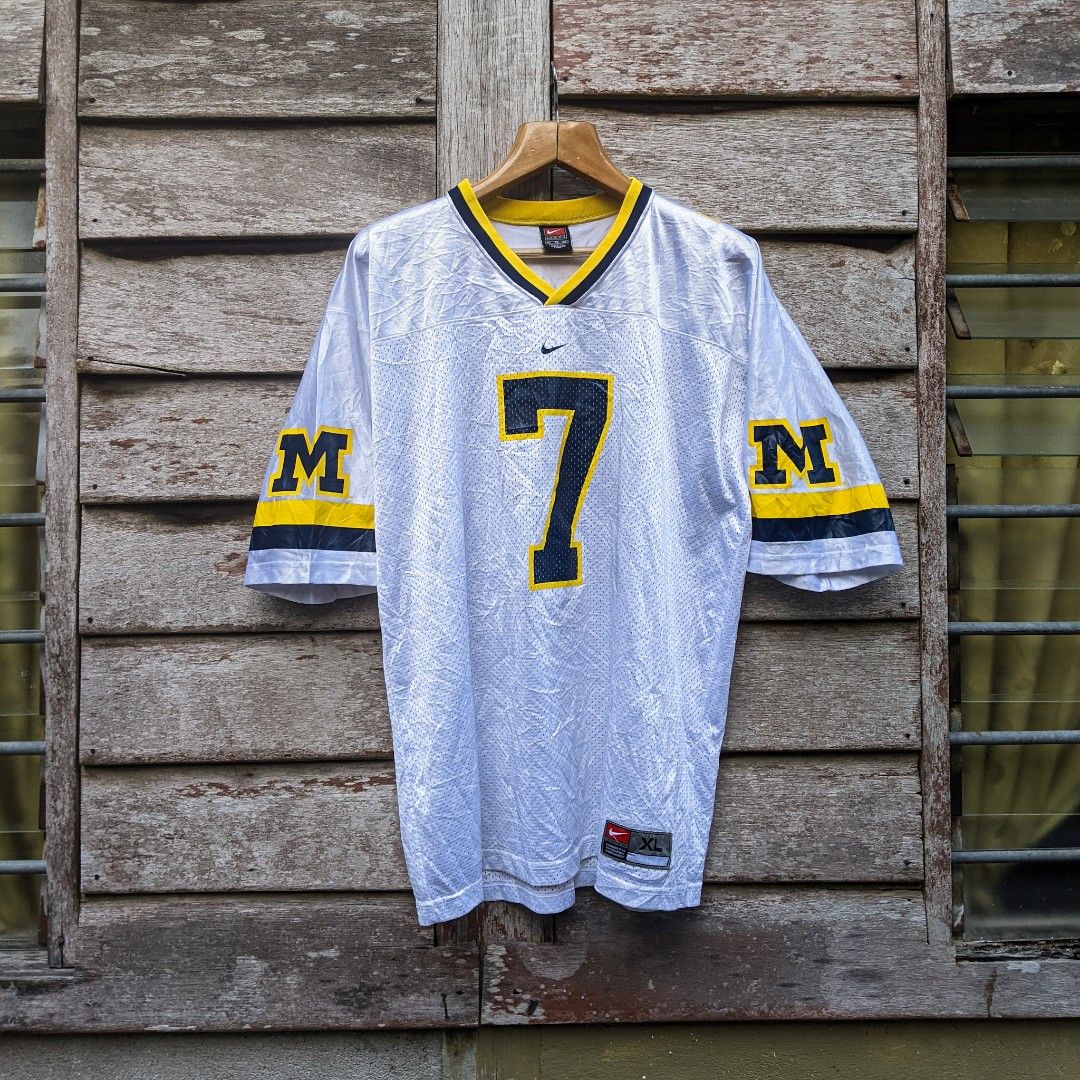 Vintage Nike Michigan Wolverine Football Jersey, Men's Fashion, Tops ...
