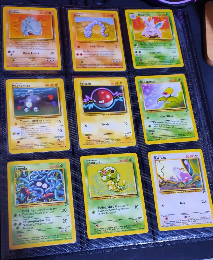 Vintage Pokemon cards base set bundle, Hobbies & Toys, Toys & Games on ...