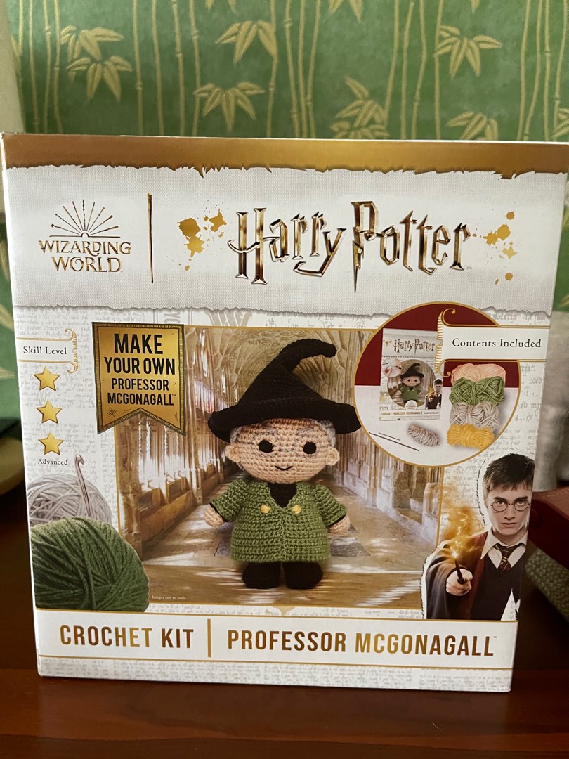 Wizarding World Harry Potter: Professor Mcgonagall Crochet Kit, Hobbies ...
