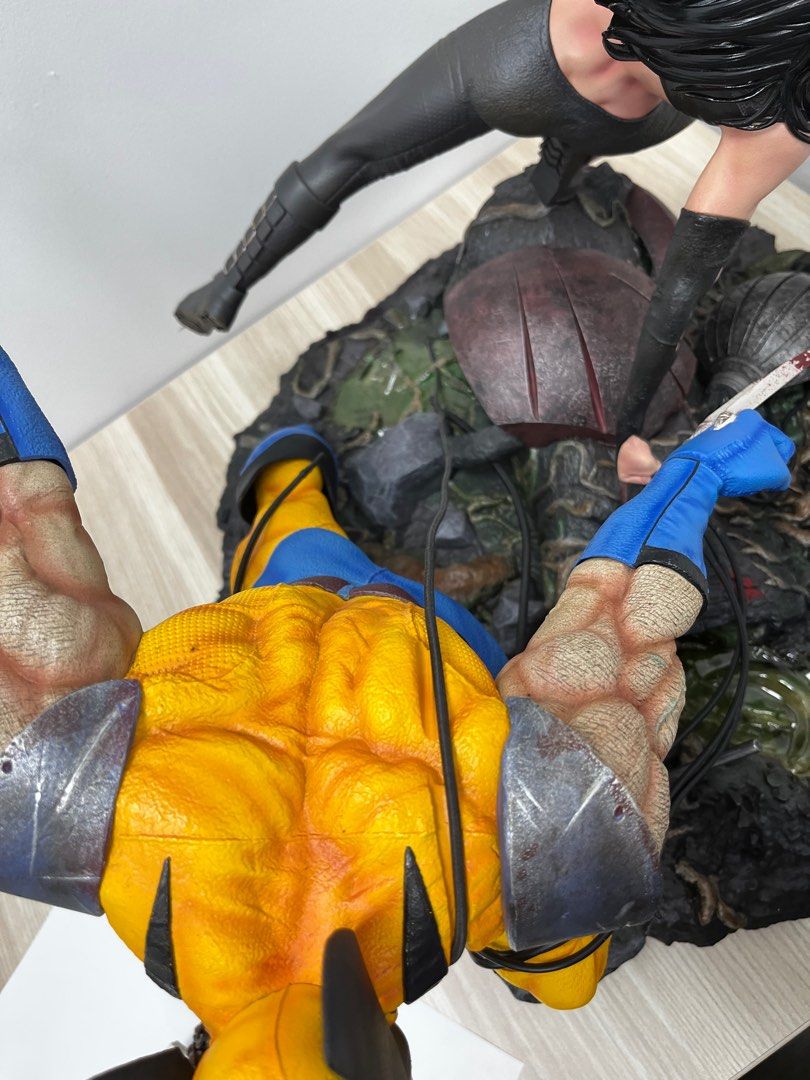 Wolverine and X23 statue 1/4 scale (not xm studios, sideshow, prime 1 ...