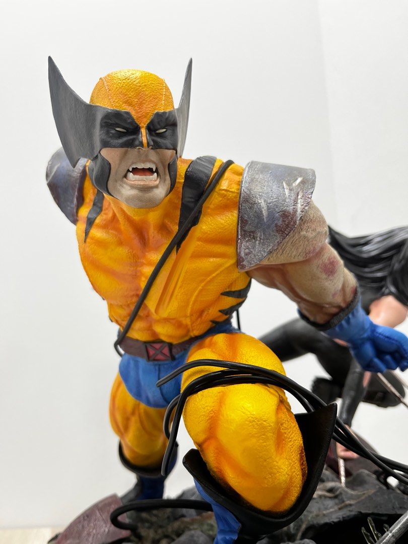 Wolverine and X23 statue 1/4 scale (not xm studios, sideshow, prime 1 ...