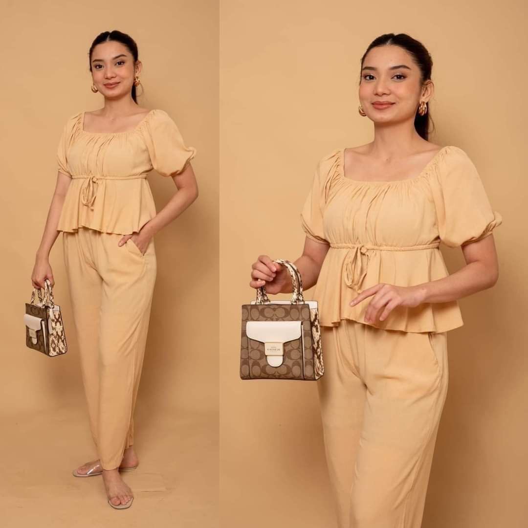 Womens Coordinates Terno Pants, Women's Fashion, Dresses & Sets, Sets ...
