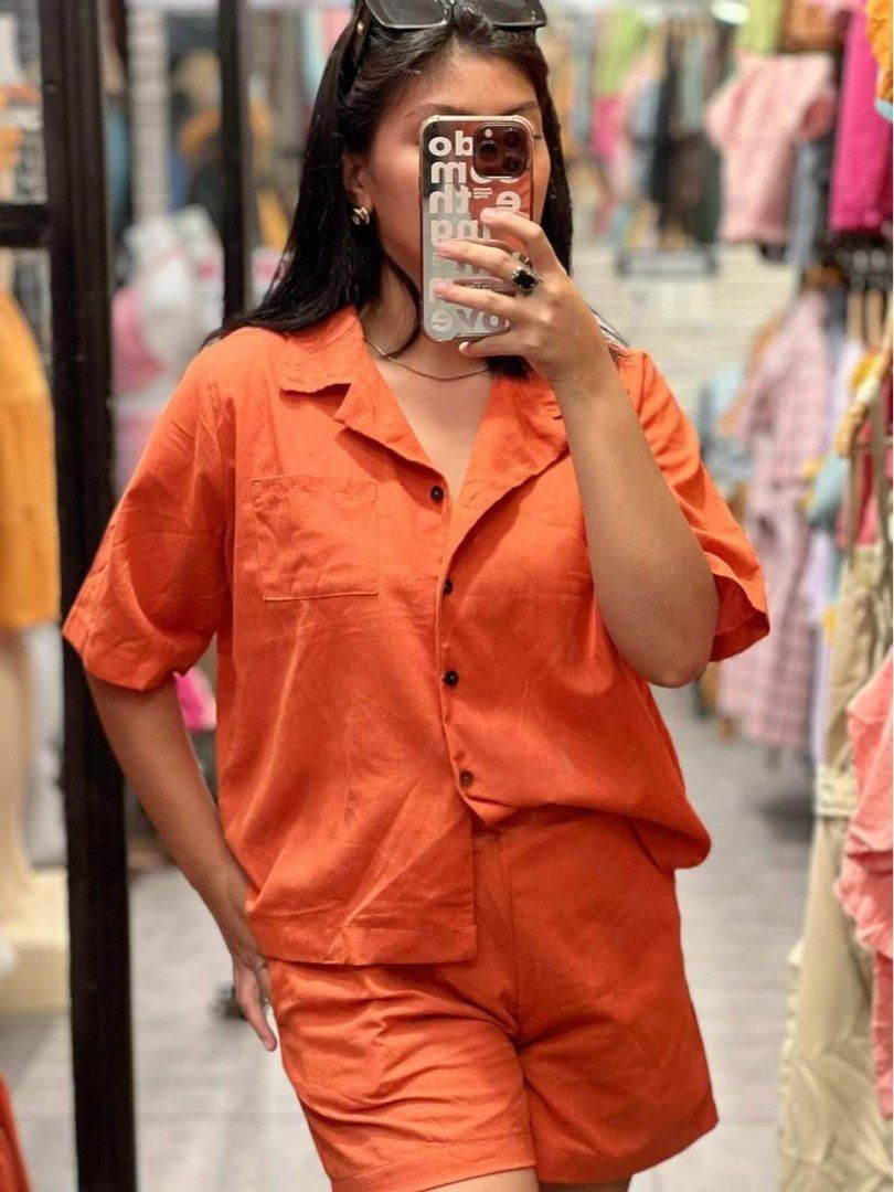 Womens Coordinates Terno Shorts, Women's Fashion, Dresses & Sets, Sets ...