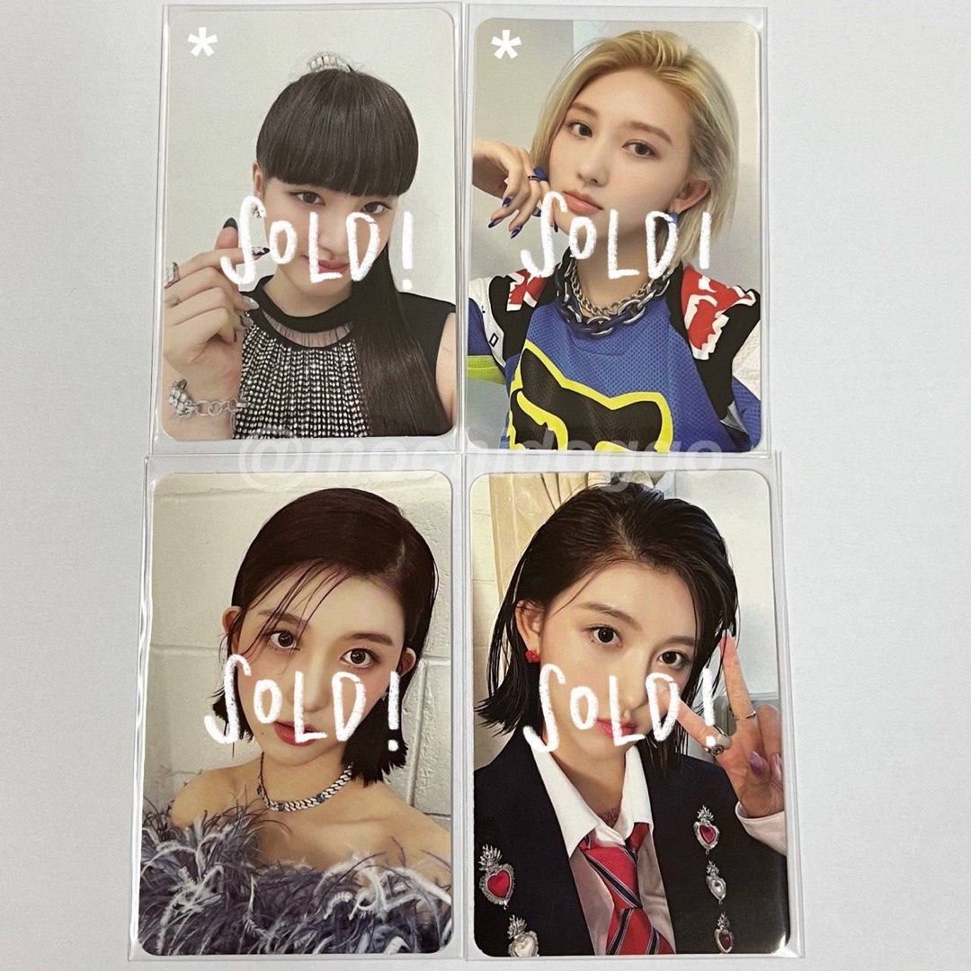 WTS IVE photocards/pc! liz, gaeul, yujin, rei, wonyoung, leeseo love dive and afterlike pcs ...