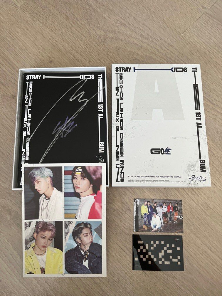 WTS stray kids skz han jisung official authentic signed album go live ...