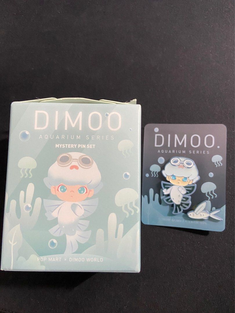 wts/wtt - dimoo aquarium flying fish pin, Hobbies & Toys, Toys & Games ...