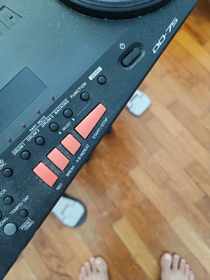 Yamaha Drum DD75 with lots of free things, Hobbies & Toys, Music ...