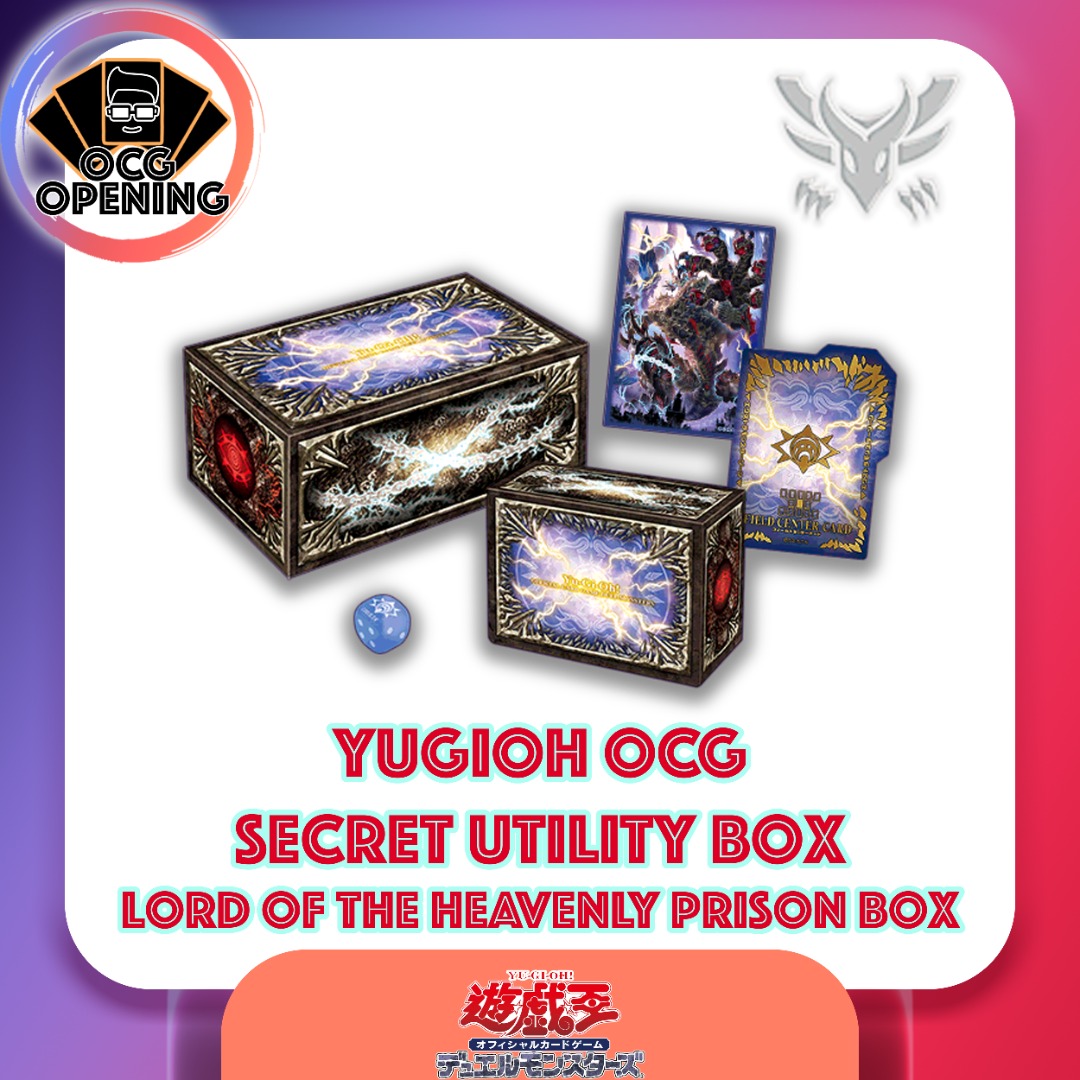 Yugioh OCG Secret Utility Box Lord of the Heavenly Prison Box, Hobbies & Toys, Toys & Games on ...