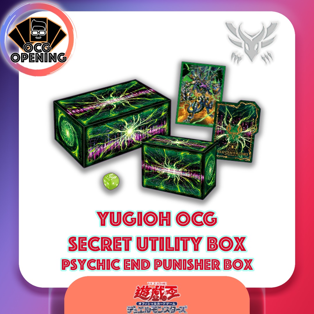 Yugioh OCG Secret Utility Box Psychic End Punisher Box, Hobbies & Toys, Toys & Games on Carousell