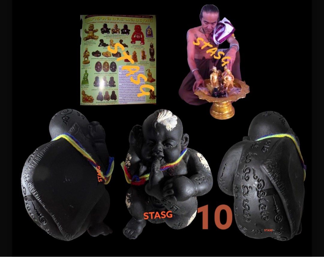 10 different Kuman Tong Guman Thong Kuman Thep Guman Thep Statue Bucha ...