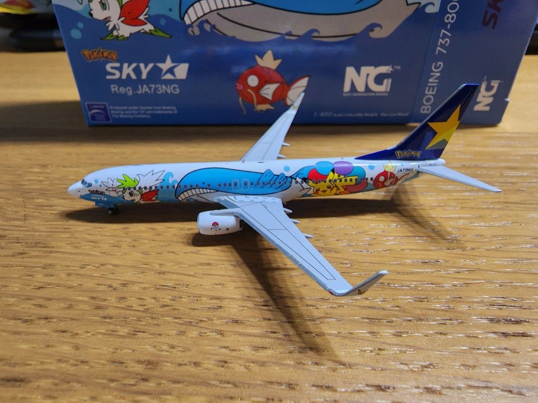 1/400 Skymarks 737-800 Pokemon Livery JA73NG by NG, Hobbies & Toys ...