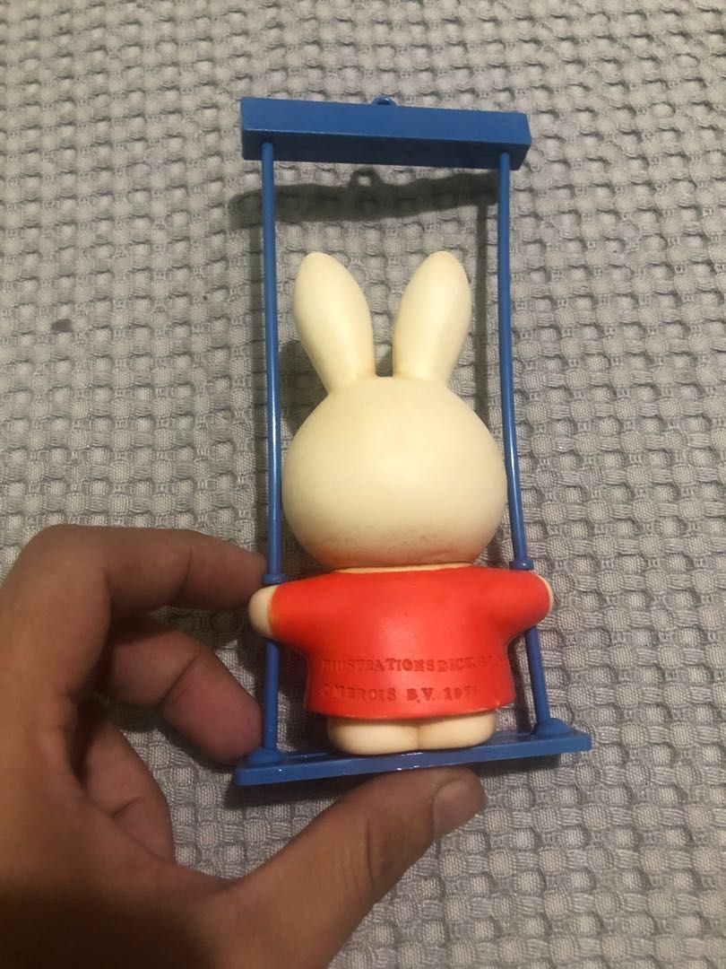 1975 vintage miffy hang on display figure, Hobbies & Toys, Toys & Games ...