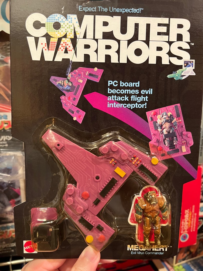 1989 Mattel Computer Warriors Megahertz, Hobbies & Toys, Memorabilia ...