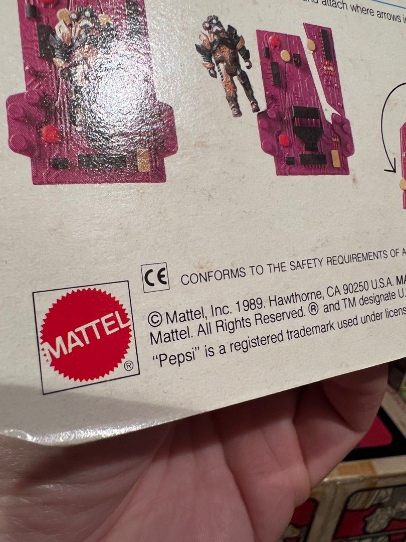 1989 Mattel Computer Warriors Megahertz, Hobbies & Toys, Memorabilia ...