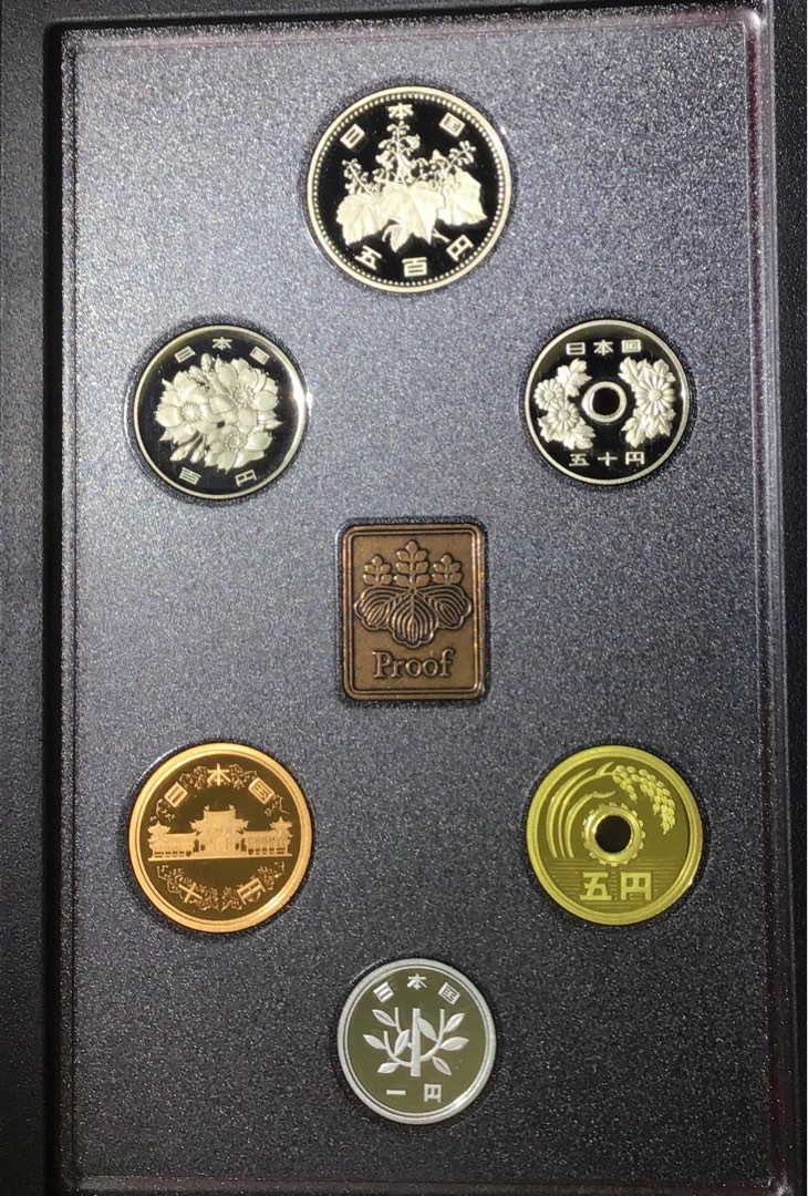 1990 Mint Bureau Japan Proof Coin Set, Hobbies & Toys, Collectibles ...