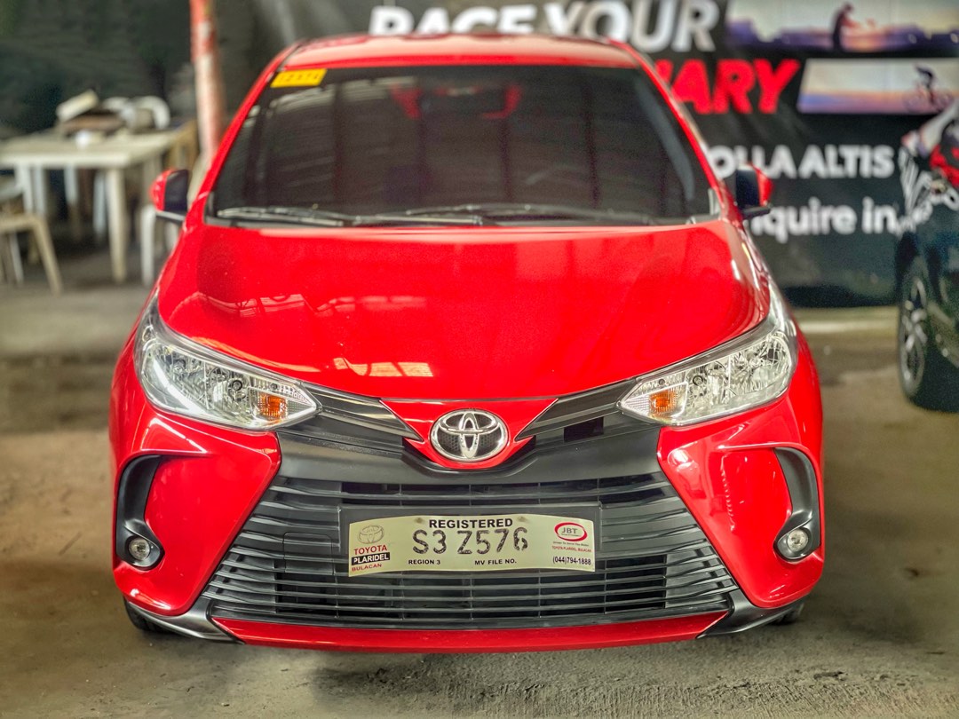 2022 Toyota Vios 1.3 XLE CVT Automatic Red Mica Metallic Auto on Carousell