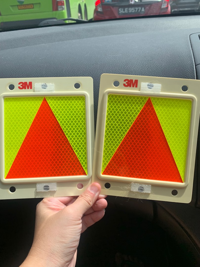 3M Probation Plate, Car Accessories, Car Plates on Carousell