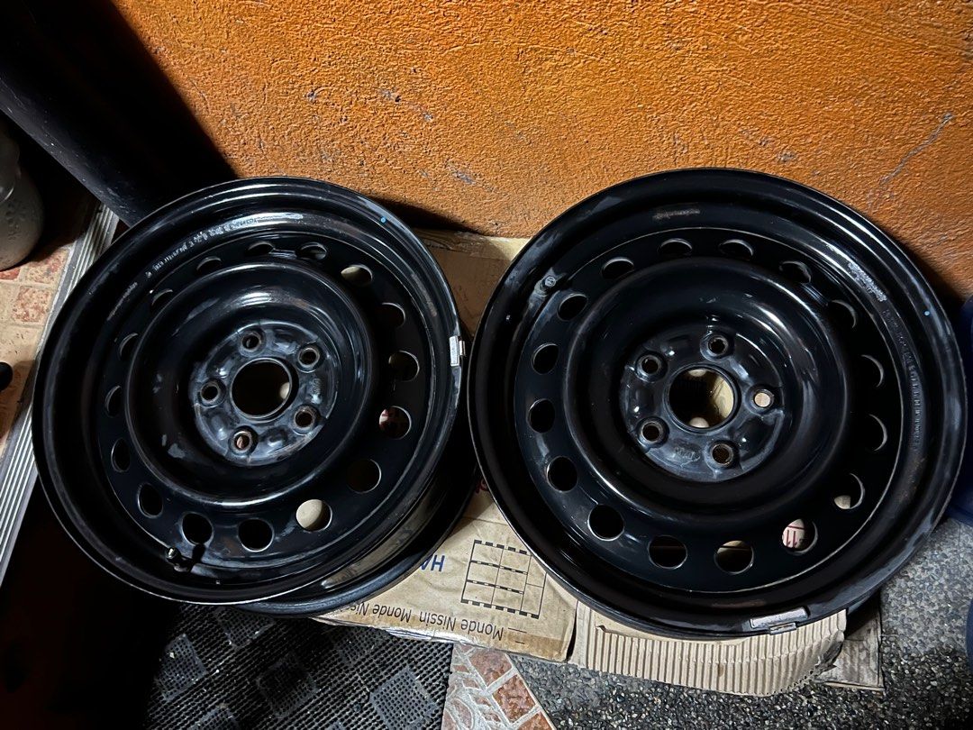 4-pc. 16s Steelies, Car Parts & Accessories, Mags and Tires on Carousell